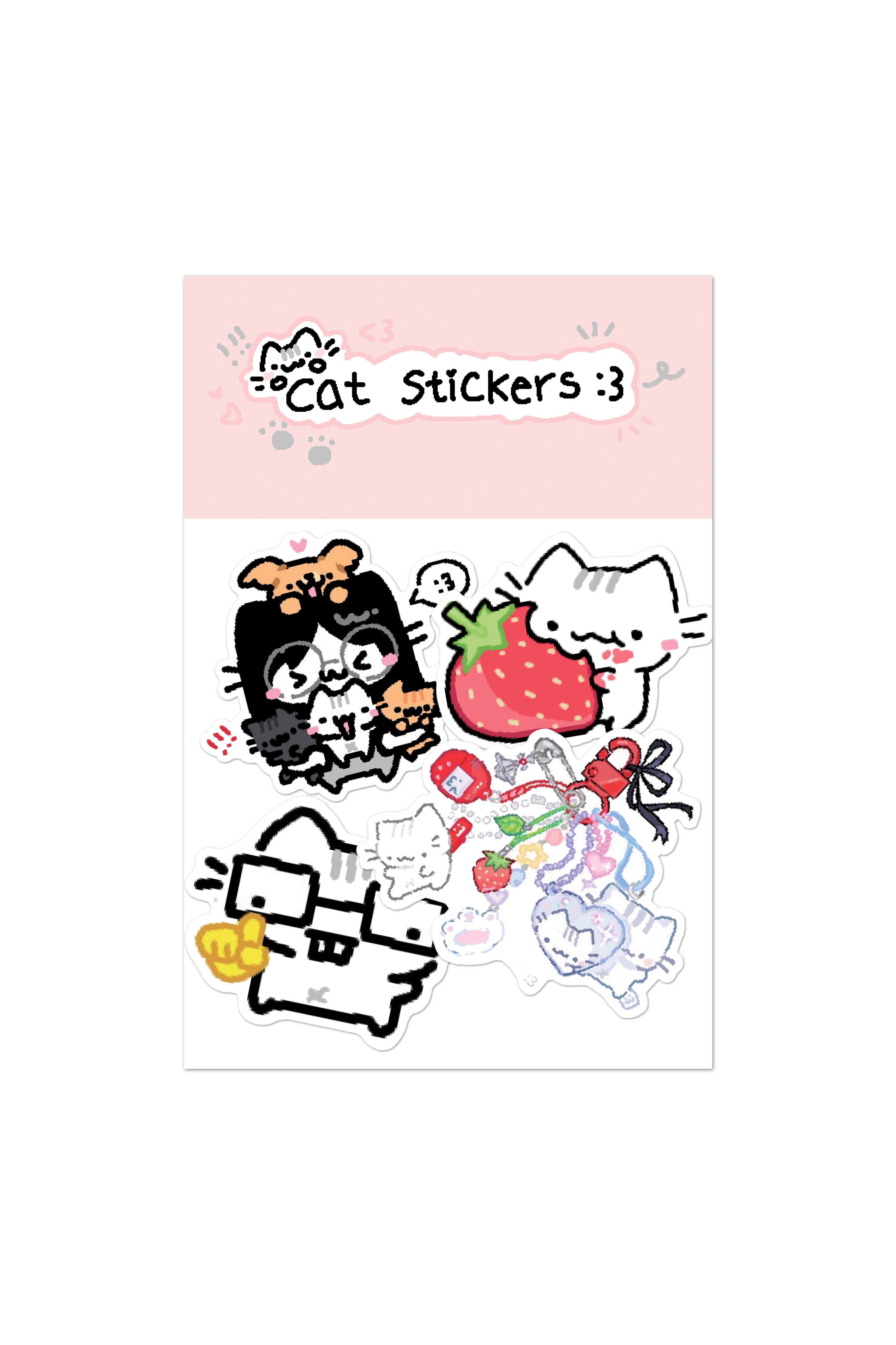 Basil Cats Sticker Pack – FlyQuest